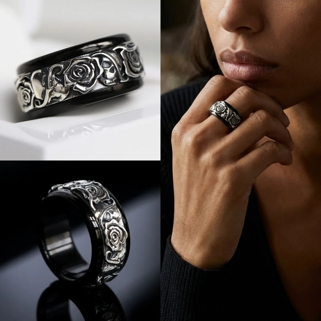 Bague mood en argent 925 "Rose des neiges" – Mood Collection